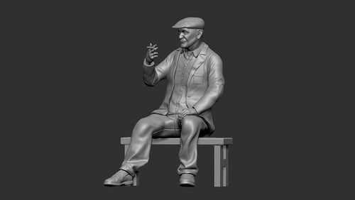 NEW! Firma49 F045-72 Time for a Cigarette (1 Figure)