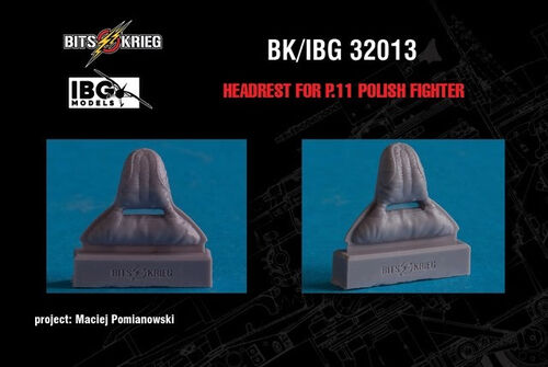 Bitskrieg 32013 PZL P.11C - Headrest