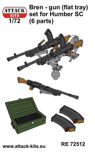 NEW! Attack RE72512 Bren Detail Set (3D-Printed)