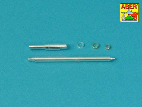 NEW! Aber 48L-48 German Tank Leopard 2A7V - 120 mm L/55 Barrel (for Tamiya Kits)