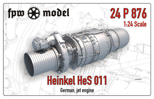 NEW! FPW Model 24P876 Heinkel Hirth HeS 011