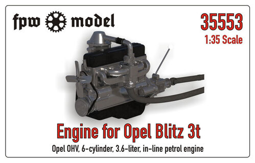 NEW! FPW Model 35553 Opel Blitz 3t - Engine