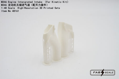 NEW! Fab Scale Fa48161 Aermacchi M-346 - Engine Intergrated Intake (for Kinetic Model Kits / 3D-Printed)