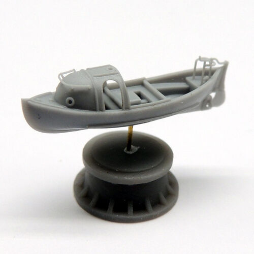 NEW! Black Cat Models AC200022b US Navy 26ft Hard Top Motor Whaleboat Mk.1 (1 piece / 3D-Pritned)