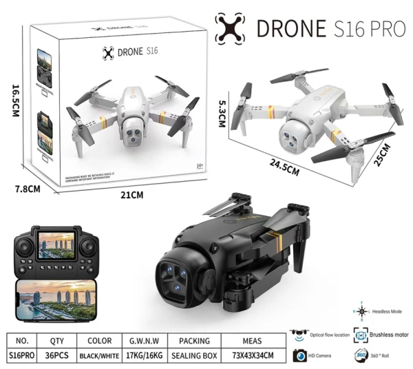 Dečiji dron S16 PRO DUAL