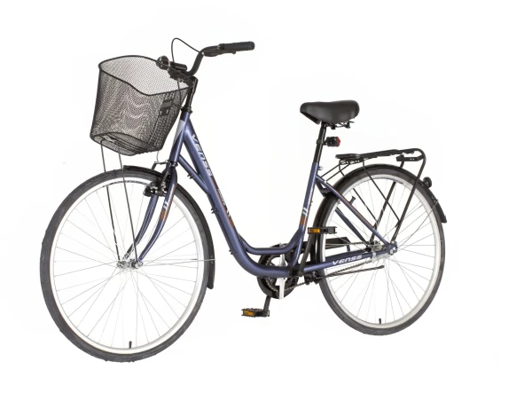 Bicikla city Vennsini diamante 26/V-BRAKE/6 brzina/sa korpom/plava