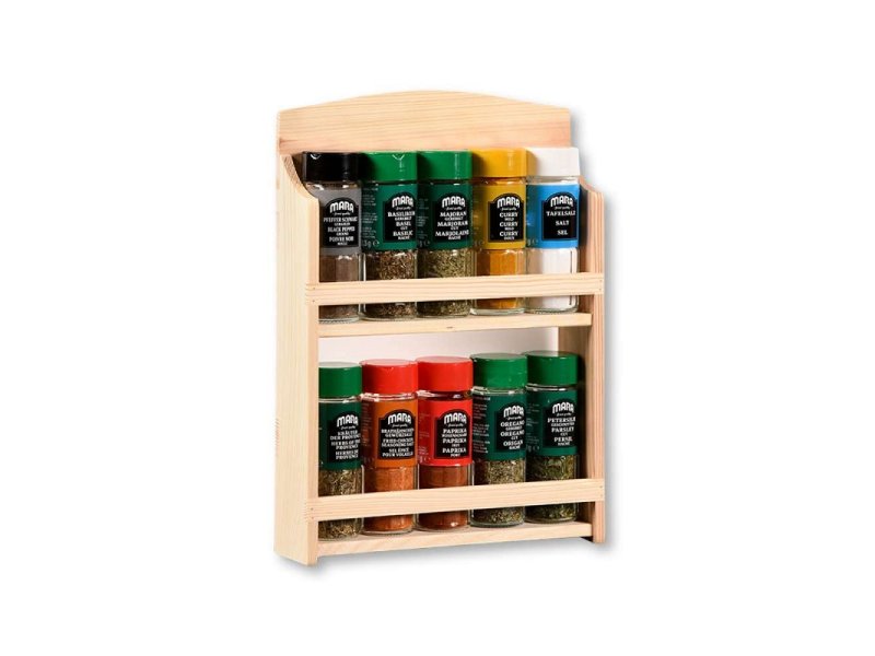 KESPER POLICA ZA ZAČINE BAMBUS KSP13134 23 X 32 X 6 CM