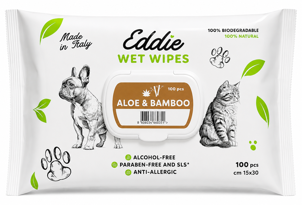 Maramice Eddie Aloe&Bamboo 100 maramica /pakovanje