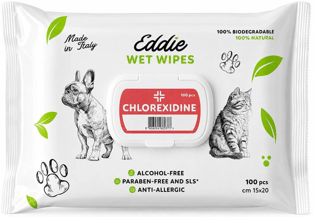 Maramice Eddie Chlorexidine 100 maramica /pakovanje