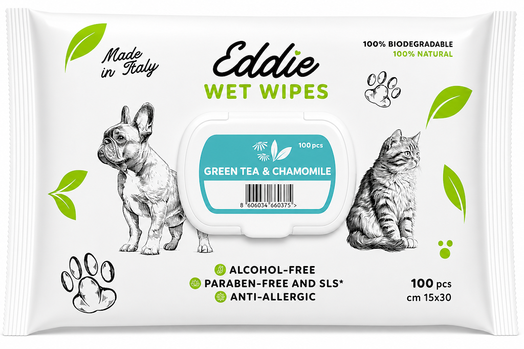 Maramice Eddie Green Tea & Chamomile 100 maramica /pakovanje