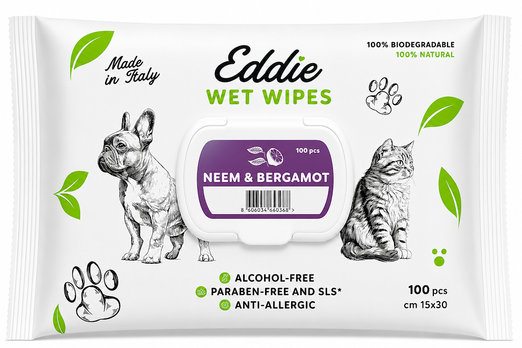 Maramice Eddie Neem & Bergamot 100 maramica /pakovanje