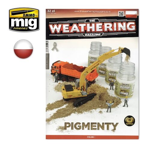 AMMO of Mig Jimenez 4518PO The Wathering Magazine Issue 19 PIGMENTY (Polski)