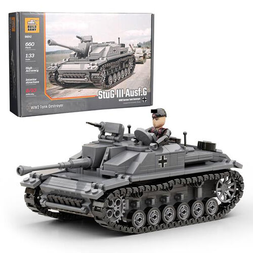 NEW! Build Army BA0142 German WWII StuG III Ausf.G