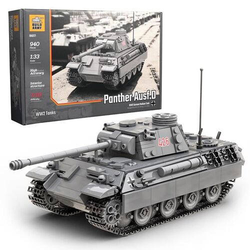 NEW! Build Army BA0171 German WWII Panther Ausf.D