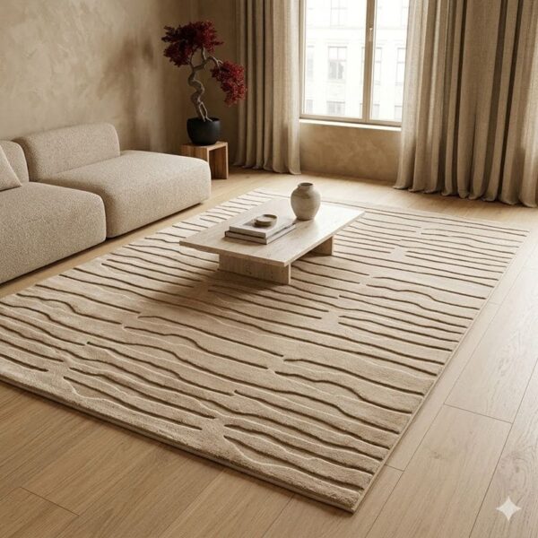 Tepih Carmel Cappuccino reljefni | 160×230 cm