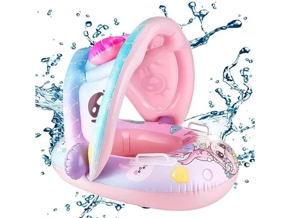 Baby Float – Šlauf dubak sa zaštitom od sunca