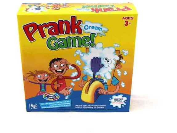 Šlag u lice prank cream društvena igra
