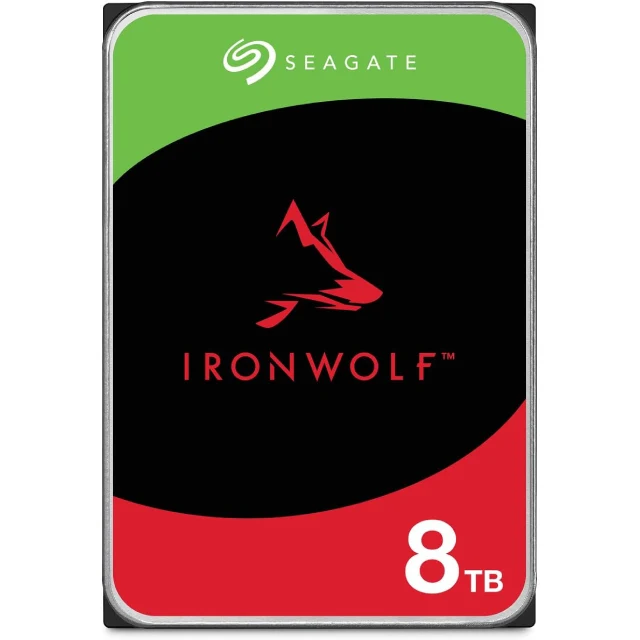 Seagate 8TB IronWolf NAS 3.5″ 24/7 HDD/Hard disk ST8000VNZ04