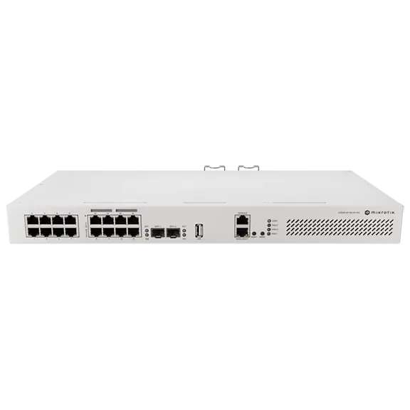 MikroTik Cloud Router Switch CRS418 Rackmount Gigabit Managed 16x RJ-45, 2x SFP+, 150W PoE+