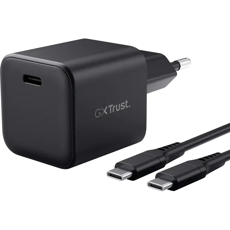 Trust GXT 1258 Ultra-small 65W USB-C GaN punjač
