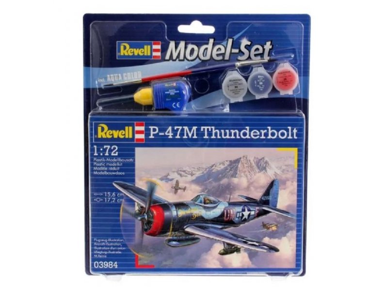 REVELL MAKETA MODEL SET P-47M THUNDERBOLT