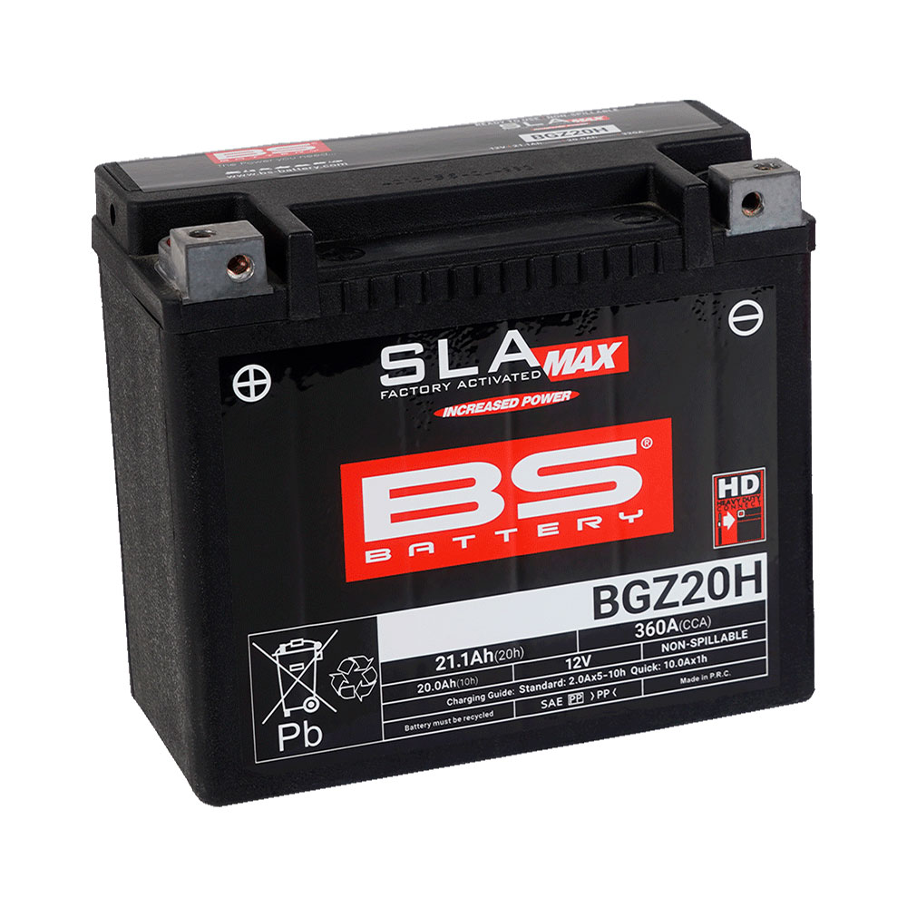 BS akumulator BGZ20H-FA 12V 20Ah 360A SLA Max levi (176x89x154)