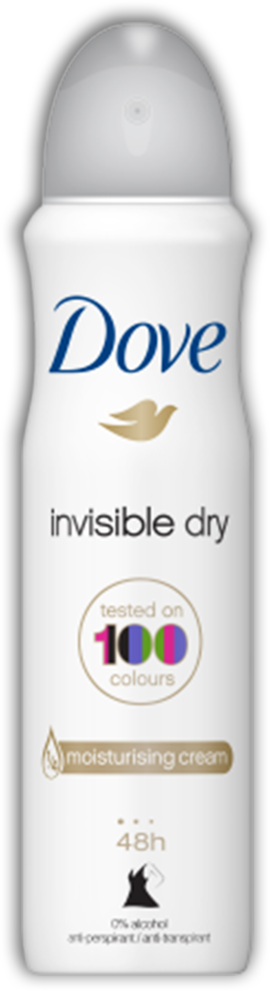 DOVE DEO 150ML INVISIBLE