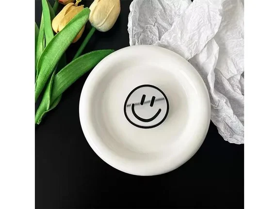 PopSocket Smiley crni