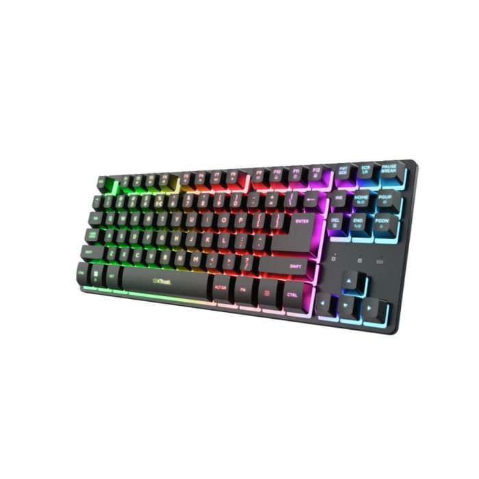 Tastatura TRUST GXT 831 Thado Wireless TKL set/US/crna