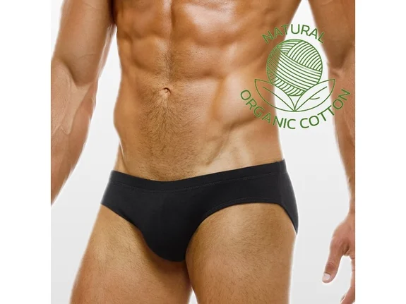Modus Vivendi slip iz linije Organic muški crni - L