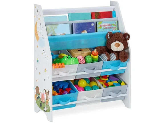 Kinder Home Dečija polica za knjige i igračke
