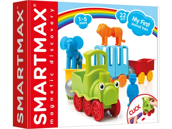 SmartGames Magnetni konstruktori SmartMax My First Animal Train SMX 410