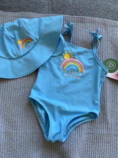 C&A Kupaci i sesir za bebu 6-9 meseci SNIZENO 1000