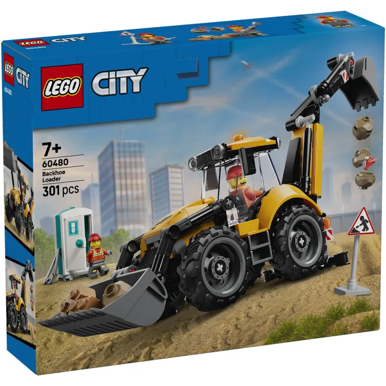 60480 Žuti bager-utovarivač