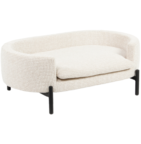 KREVET ZA LJUBIMCE DOLLY BEIGE BLOCKWEAVE