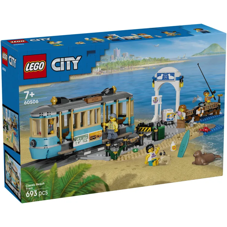 60506 Klasični tramvaj na plaži