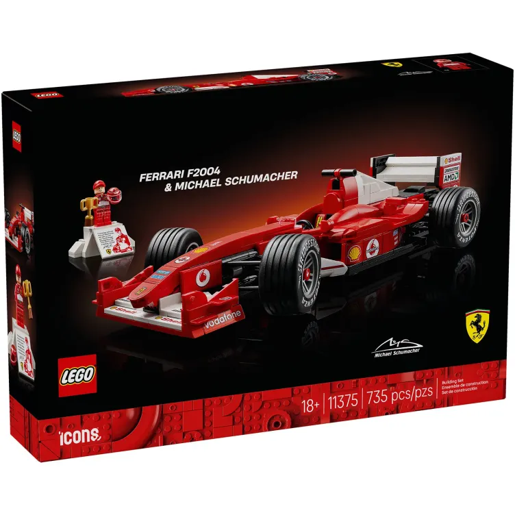 11375 Ferrari F2004 i Mihael Šumaher