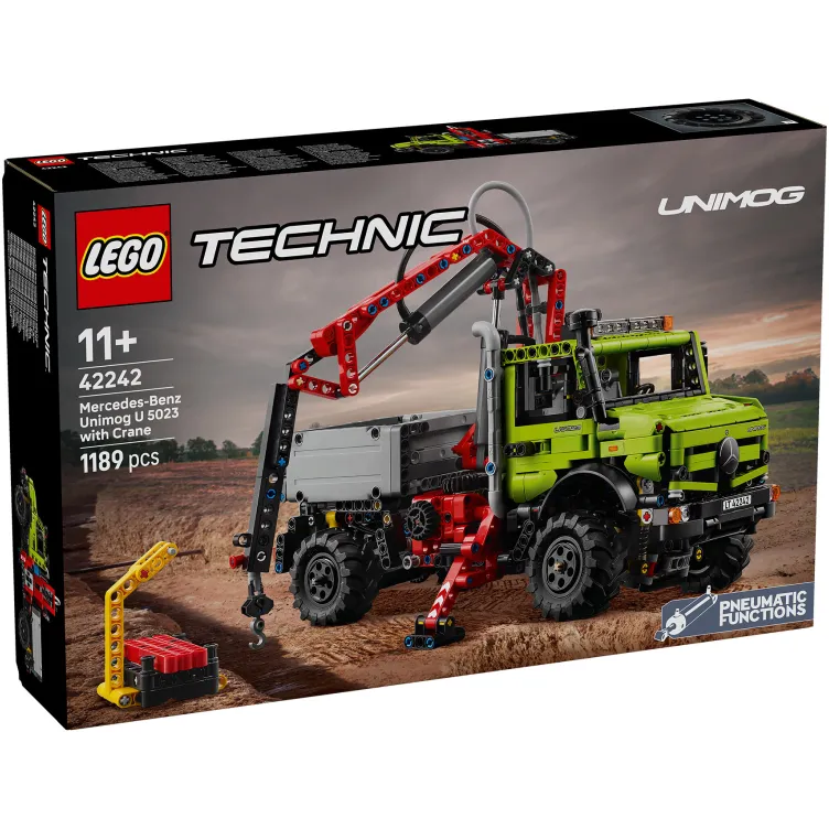 42242 Mercedes-Benz Unimog U 5023 sa kranom