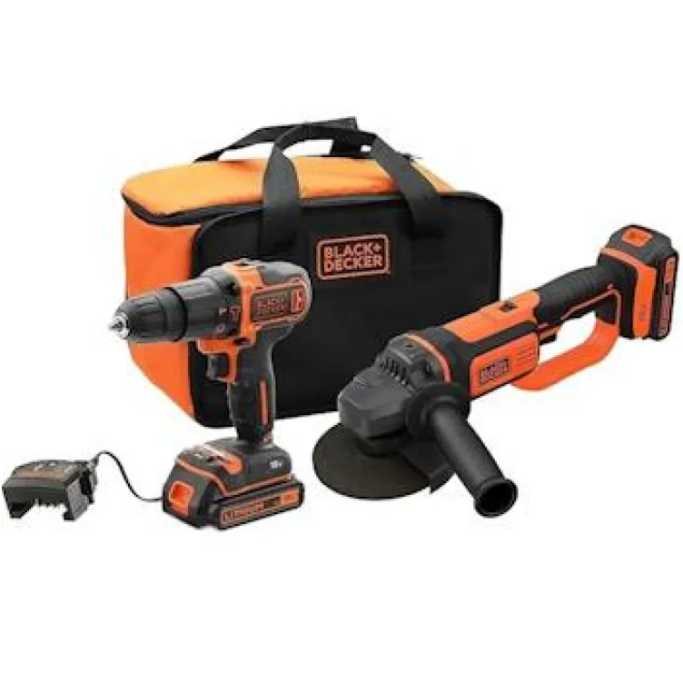 B&D SET AKU UD. BUŠ+BRUS 18V