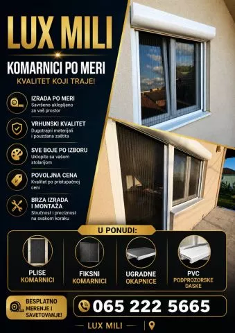 KOMARNICI PO MERI