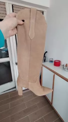 ZARA ČIZME, 22.8CM GAZIŠTE
