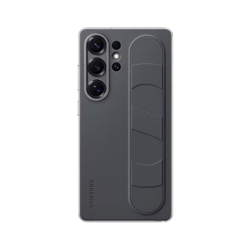 SAMSUNG silikonska futrola sa kaišem za S25 ULTRA CRNA