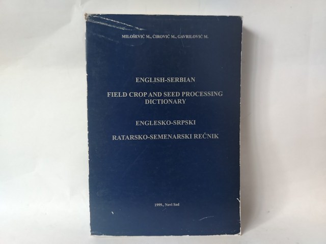 RATARSKO-SEMINARSKI recnik
