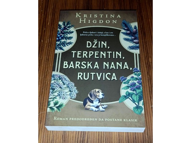 Džin, terpentin, barska nana, rutvica - Kristina Higdon