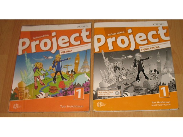4. PROJECT 1 UDZBENIK + RADNA SVESKA + CD