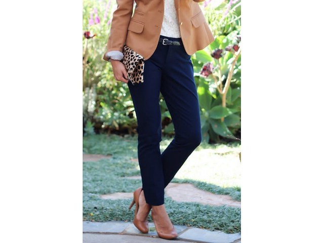 Elegantne Teget Pantalone VITALITE ( 38)