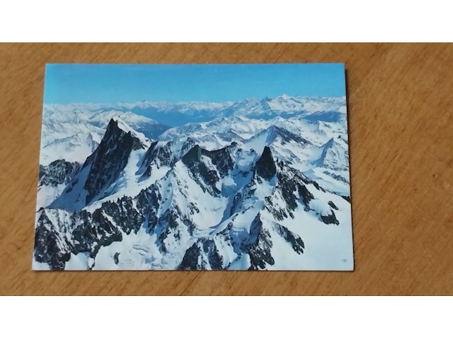 Italija - Italy - Planina Monblan - Mont Blanc - Čista