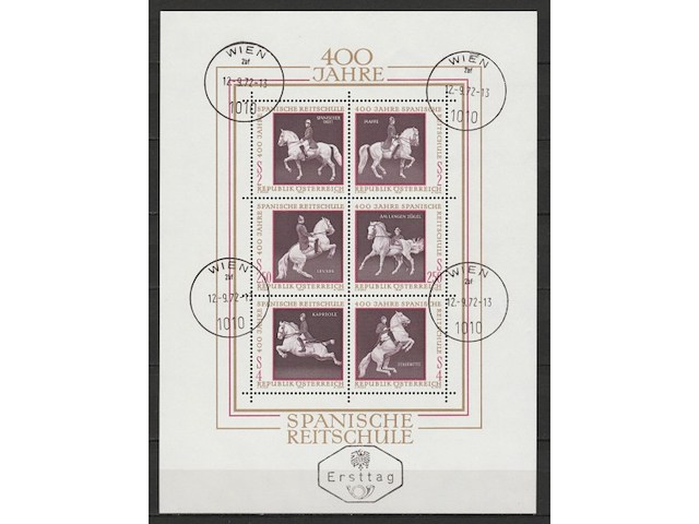Austrija - 1972 - Španska škola jahanja