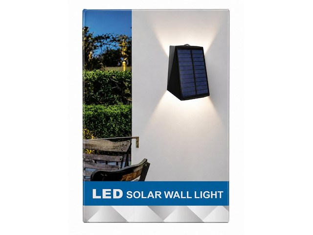 Solarna LED zidna lampa