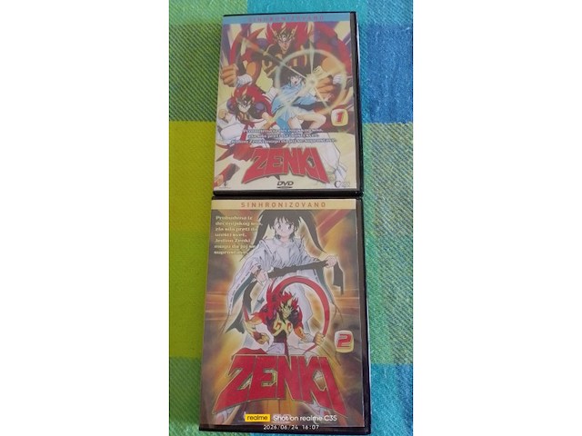 DVD CRTANI FILM - ZENKI 1,2